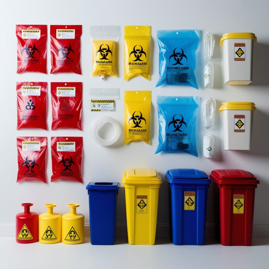 biological hazardous materials container – Wheelie Binz